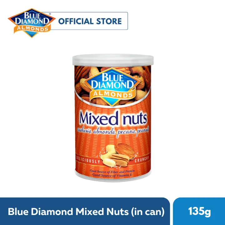 Blue Diamond Mixed Nuts 135g (in can) | Lazada PH