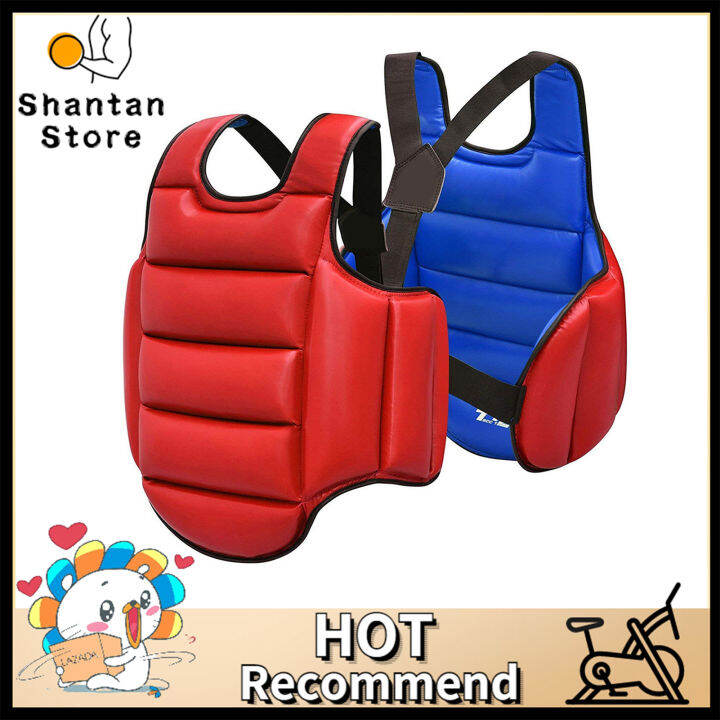 Taekwondo Karate Chest Protector Chest Guard Rib Shield Armour ...