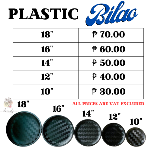 PLASTIC Bilao with different sizes available | Lazada PH