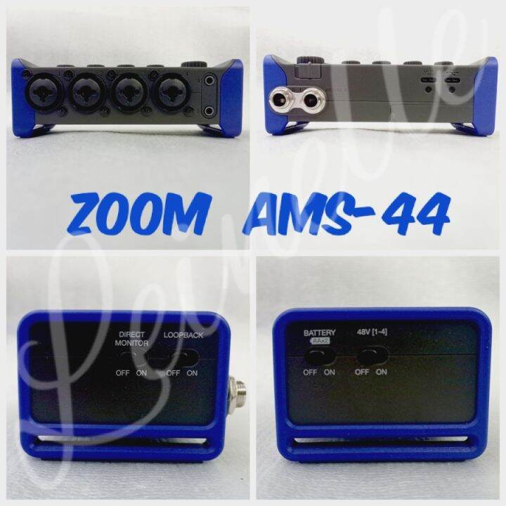 Zoom AMS44 USB Audio Interface for Music & Streaming Soundcard AMS-44 | Lazada Indonesia