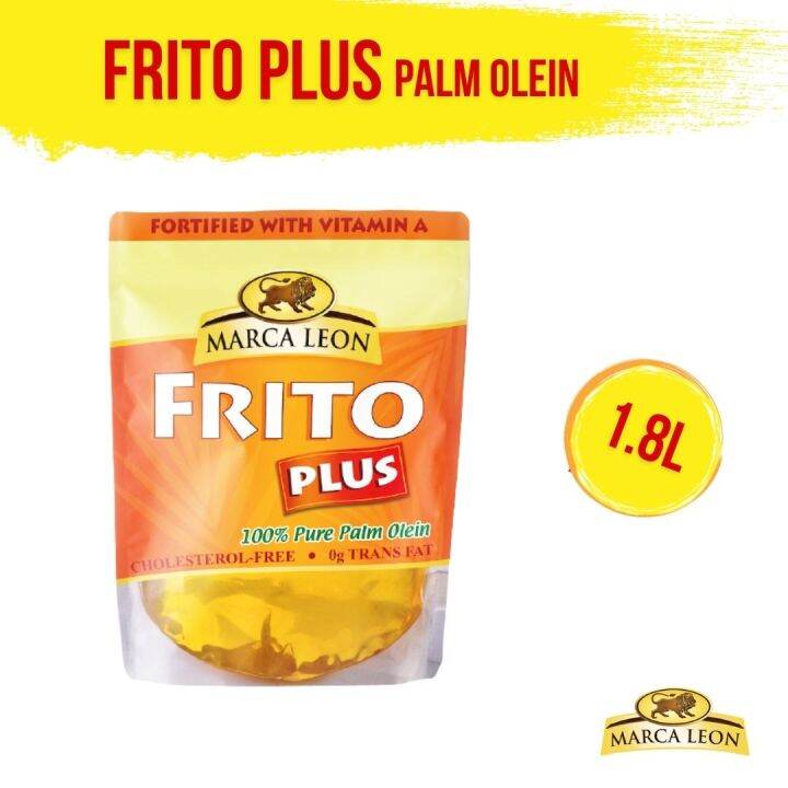 Frito Plus Palm Olein Oil SUP 1.8L | Lazada PH