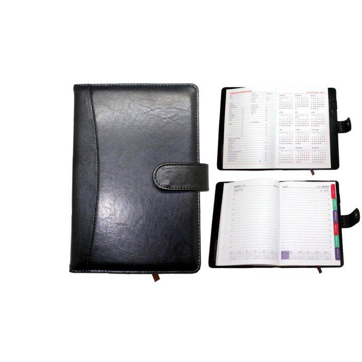 MINIMALIST NOTEBOOK 2023 A5 Diary Planner (A) Leatherette Organizer ...