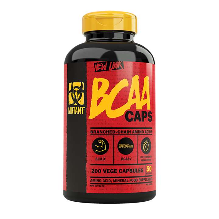 Mutant BCAA 200 Capsules กรดอะมิโน บีซีเอเอ แบบเม็ด แคปซูล | Lazada.co.th