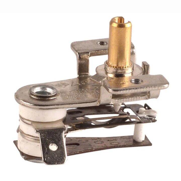 AC 250V 16A Adjustable 90 Celsius Temperature Switch Bimetallic Heating ...