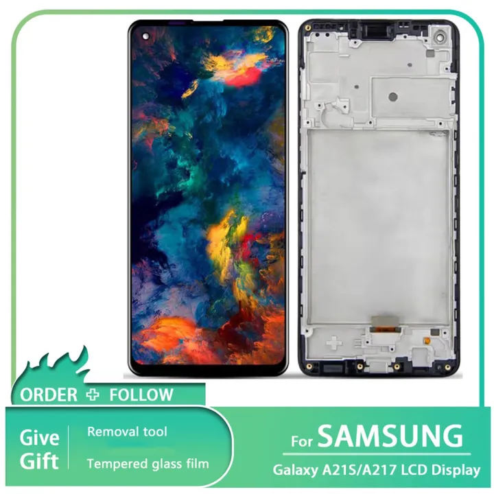 For Samsung Galaxy A21s A217 SM-A217F/DS Full LCD Display Screen Touch ...