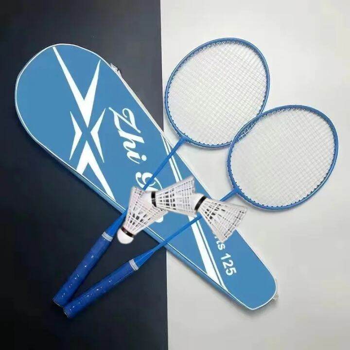 Badminton Racket Set Single And Double Racket Ultra-Light And Durable ...