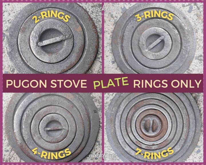 Pugon Stove Ring Only ️ Cast Iron ️ Pundido ️ Sizes: 7 rings ️ 4 rings ...