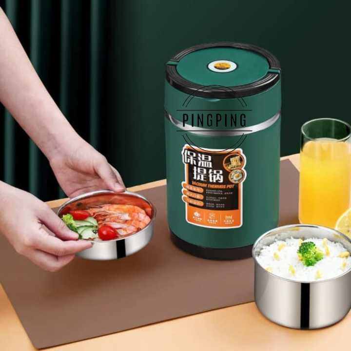 Lunchbox Stainless Steel / Food Carrier Lunch Box | Lazada Indonesia