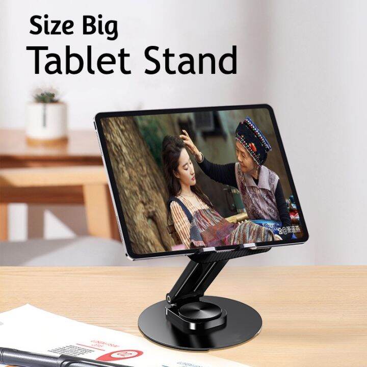 Aluminum Adjustable 360 Desk Stand Tablet Foldable Trippod Bracket ...
