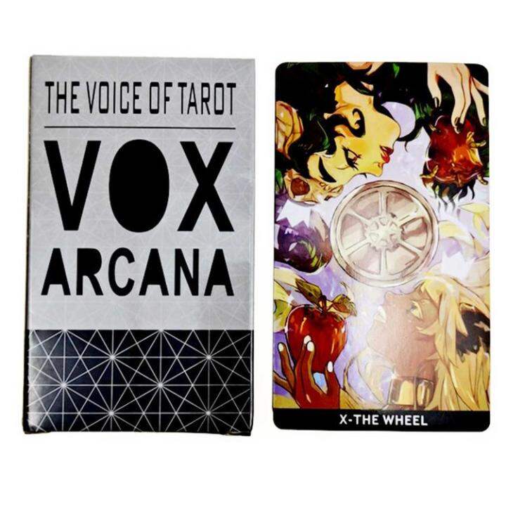 Tarot CardsTarot Cards for Voice Arcana Tarot Full English Instructions ...