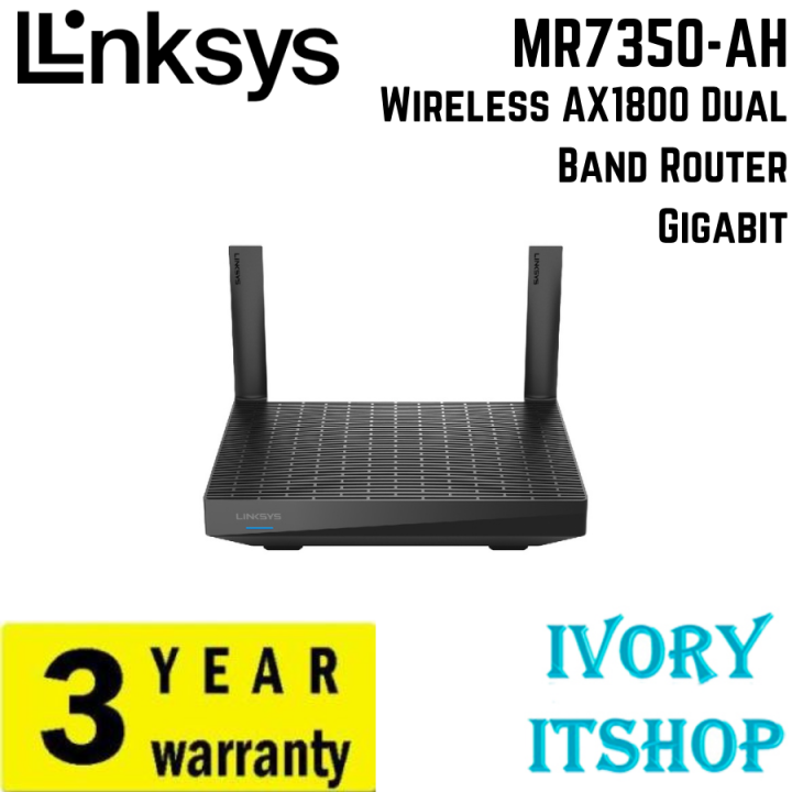 Linksys (MR7350-AH) Wireless AX1800 Dual Band Router Gigabit | Lazada.co.th