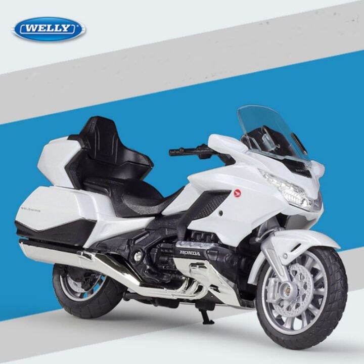 Sfdfg โมเดลรถจักรยานยนต์ Diecast ฮอนด้าวิง Welly1/18 2020ของเล่นดูดซับ ...