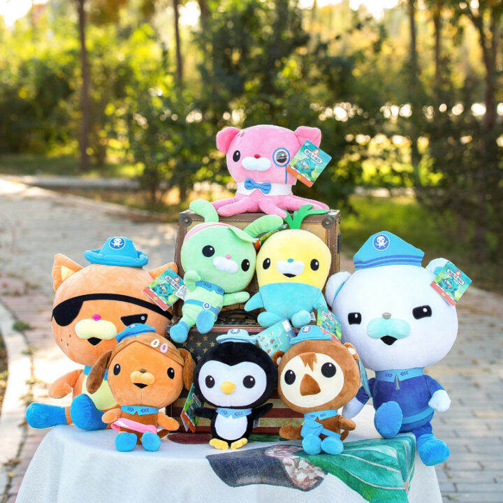 Octonauts Kwazii Barnacles Dashi Peso Tweak Shellington Inkling Plush ...