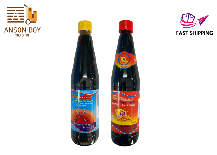 [READY STOCK] KICAP SOYA CAIR(LIGHT SOY SAUCE) CAP DUA PANAH/KICAP SOYA ...