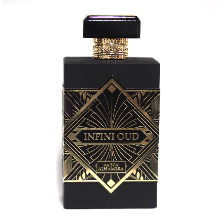 Maison Alhambra Infini Oud Perfume 100ML Lavender, Nutmeg and Saffron ...