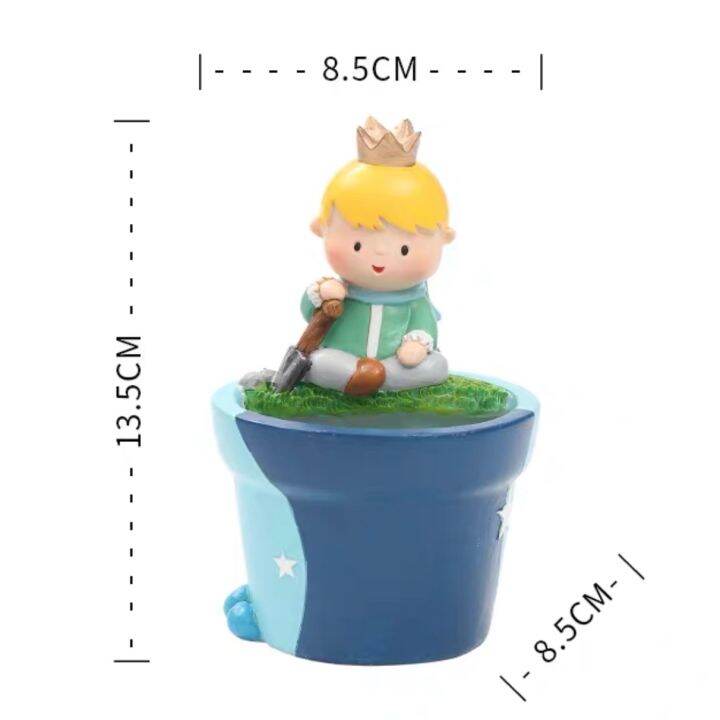The Little Prince Mini Plant Pot/Pasu Bunga Kecil-The Little Prince ...
