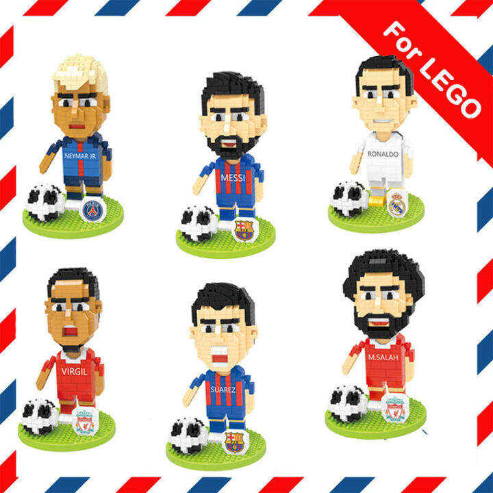 FIFAs World Cup Football Star Model Building Blocks Messi Ronaldo ...