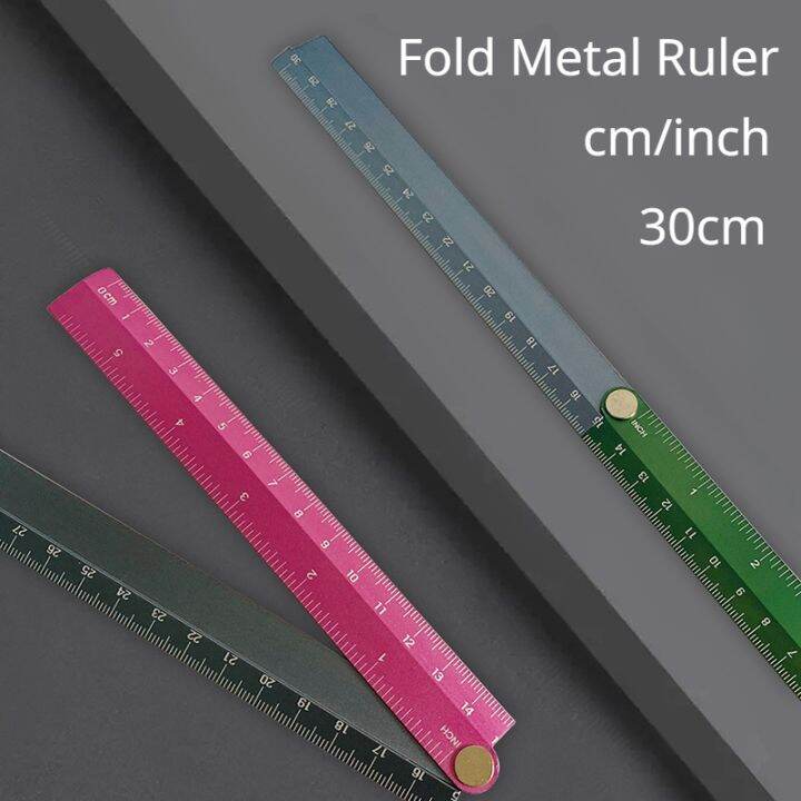 Metal Aluminum Ruler for Students To Accurately Measure 30cm | Lazada PH