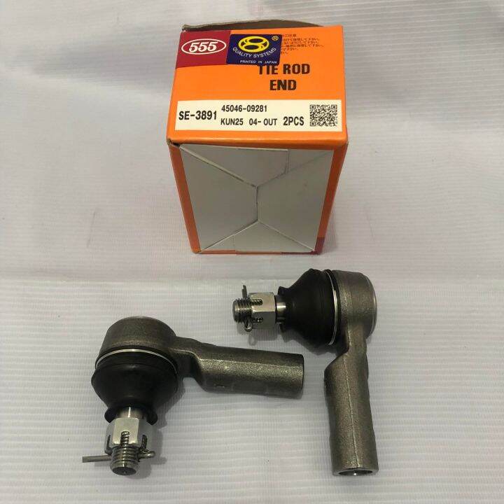 ORIGINAL/GENUINE 555 OUTER TIE ROD END FOR TOYOTA FORTUNER/HILUX 2005 ...