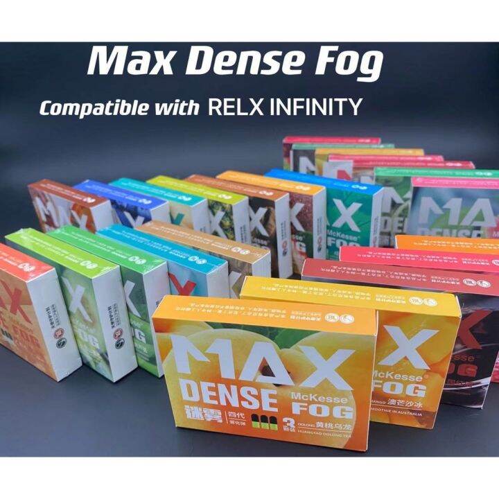 MAX Dense Fog pods 3in1(compatible with RELX INFINITY) | Lazada PH
