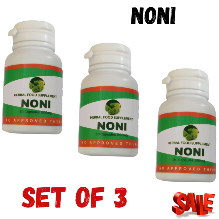 Pure Noni 50 Capsules (Set Of 3/One bottle Only) | Lazada PH