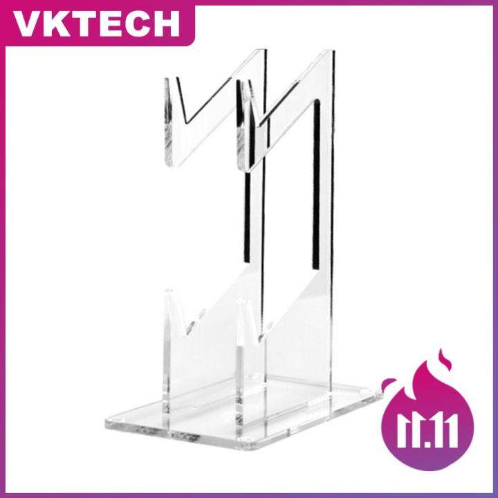 Vktech Double Deck Game Controller Holder Space Saving Game Controller Bracket Mount Storage