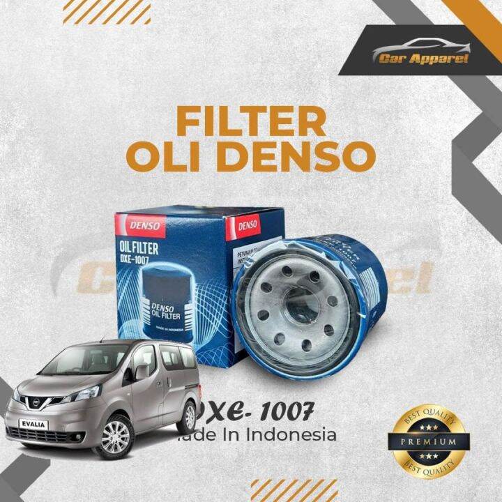 Denso DXE 1007 Filter Oli Nissan Evalia OIi filter Denso | Lazada Indonesia