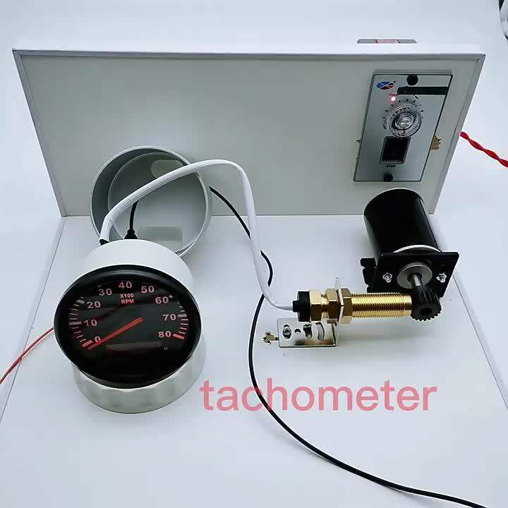 HD 8000 RPM Tachometer Sensor Universal Gauges LCD Rev Counters With ...