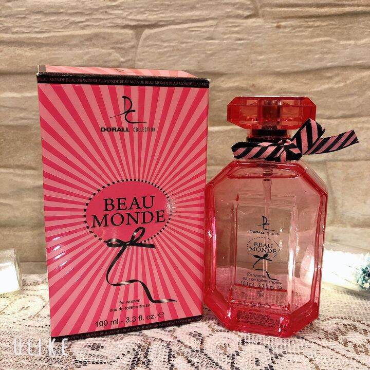 น้ำหอมแท้นำเข้า BEAU MONDE 100ml. กลิ่นเทียบเคียง Victoria`s Secret ...