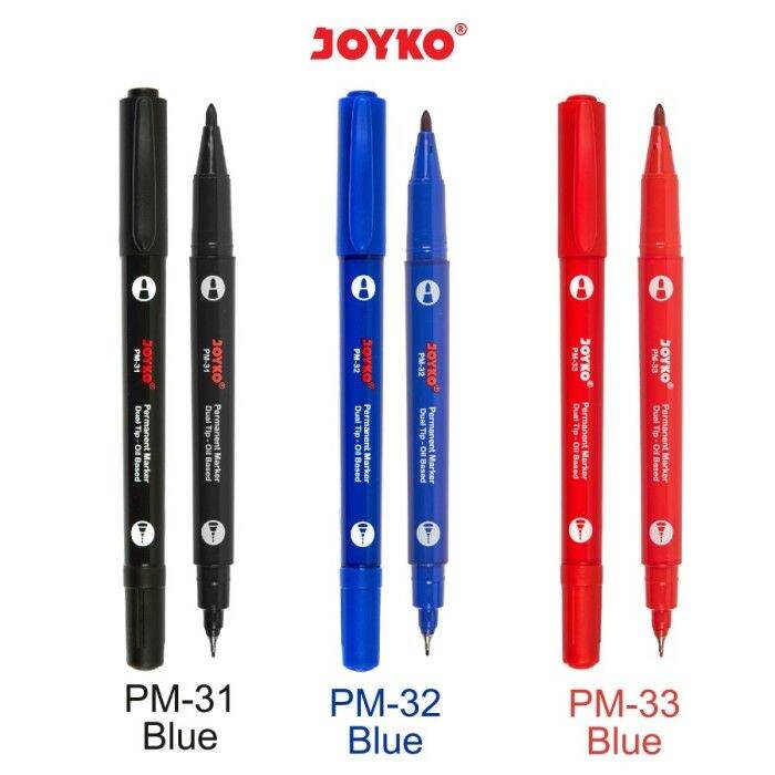 Marker Spidol Permanen Dual Tip Awet Tahan Air | Lazada Indonesia
