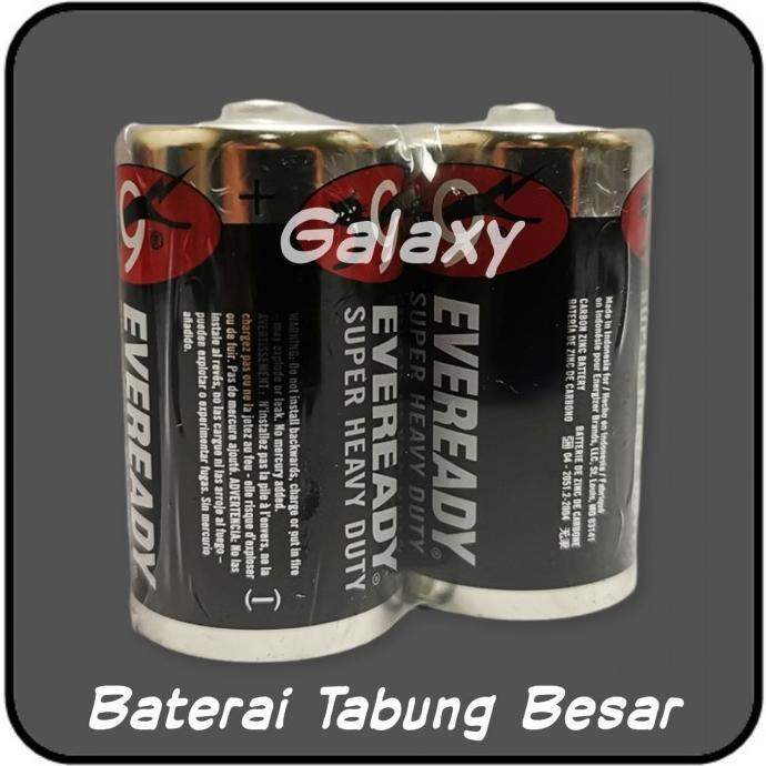 Baterai Tabung Besar Black- Eveready - Original Murah | Lazada Indonesia
