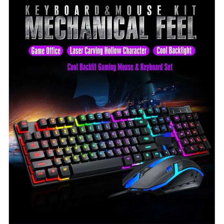 logitech the mouse ALLAN Brand New KM180 RGB LED Gaming Keyboard and ...