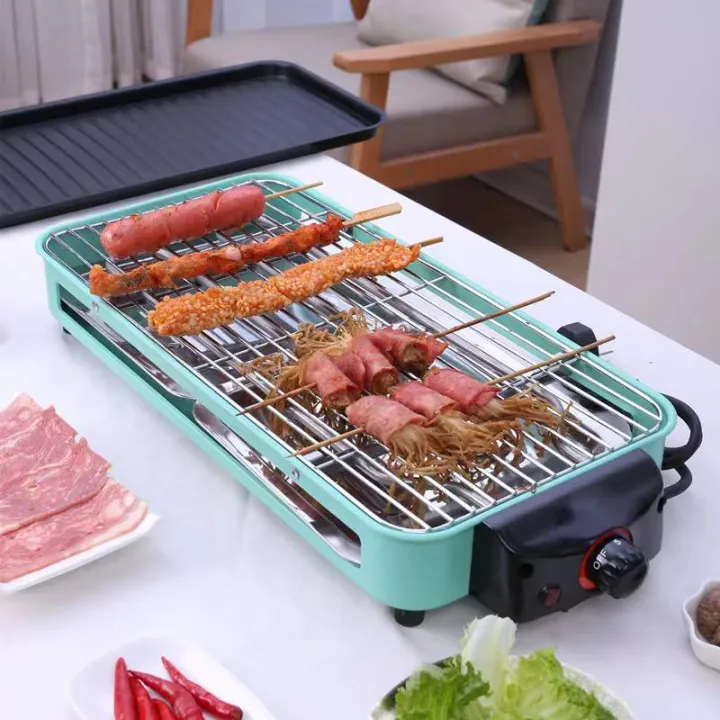 Y&H ELECTRIC GRILL NEW MULTIFUNCTIONAL PORTABLE SIMPLE GREEN ELECTRIC ...