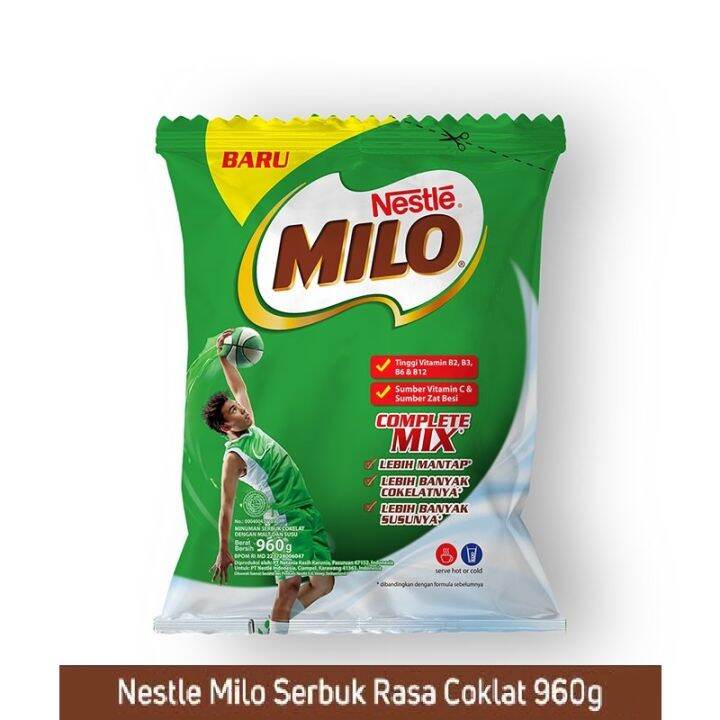 NESTLE MILO COMPLETE MIX 960gr coklat by Nestle Profesional | Lazada ...
