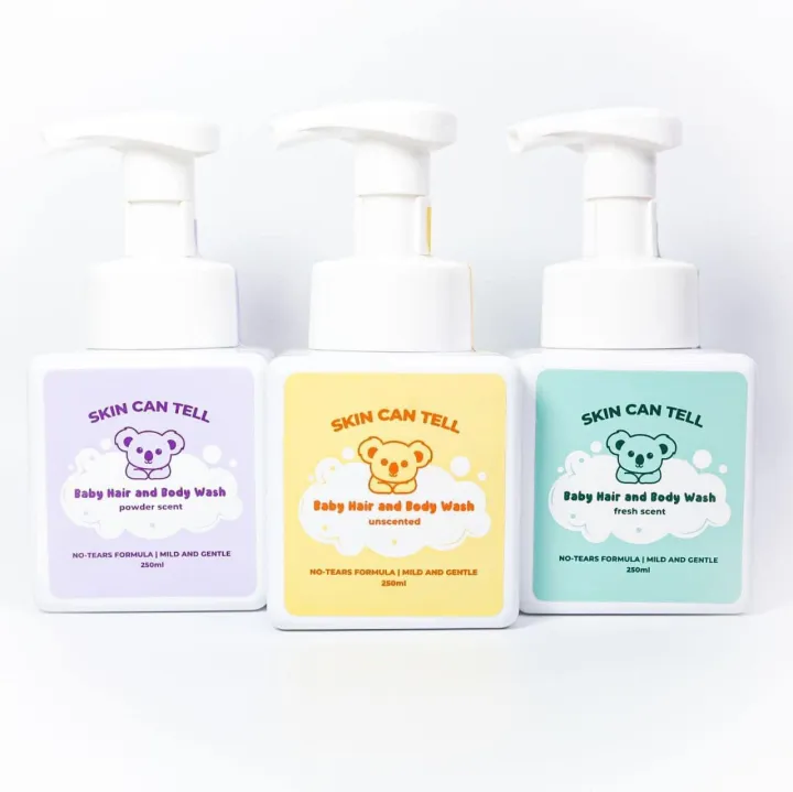 (COD) Original TEAM KALMA Skin Can Tell Baby Hair and Body Wash (No ...