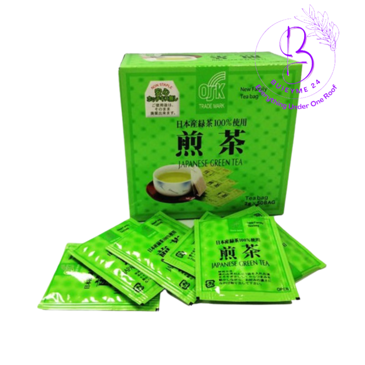 [READY STOCK] OSK New Family Japanese Green Tea 2g 50 Bags | Lazada