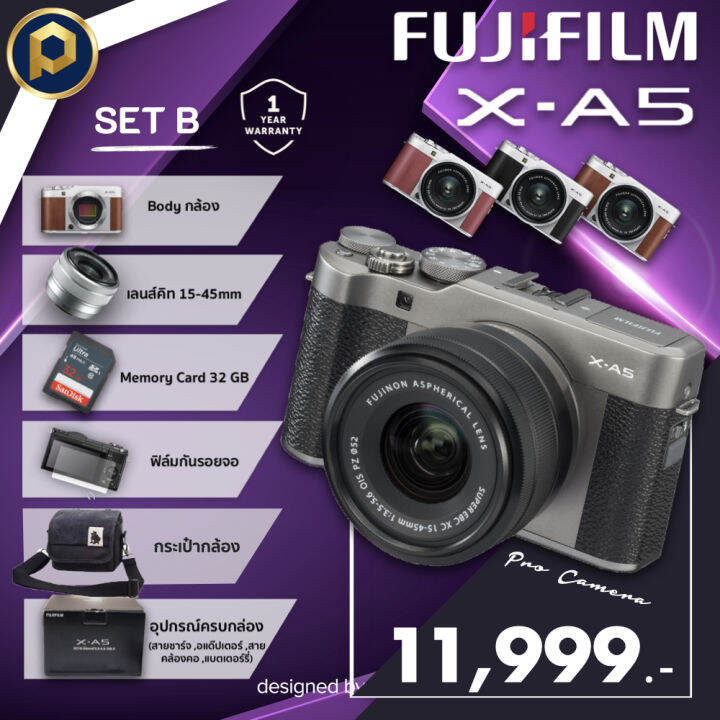 Fujifilm X-A5 Set ฺB | Lazada.co.th