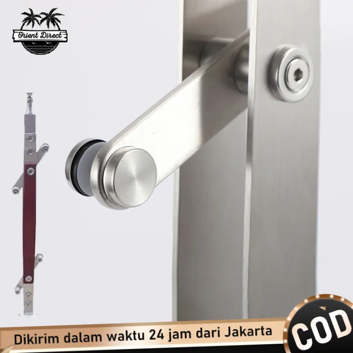 Railing Kaca Stainless Sayap Railing Tangga Sus 304 Penjepit Kaca ...