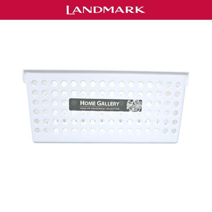Home Gallery Storage Basket - White 30 x 11 x 13cm | Lazada PH