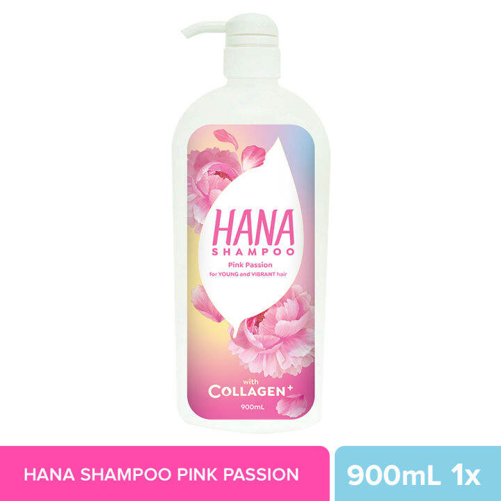 Hana Shampoo Pink Passion 900ml | Lazada PH