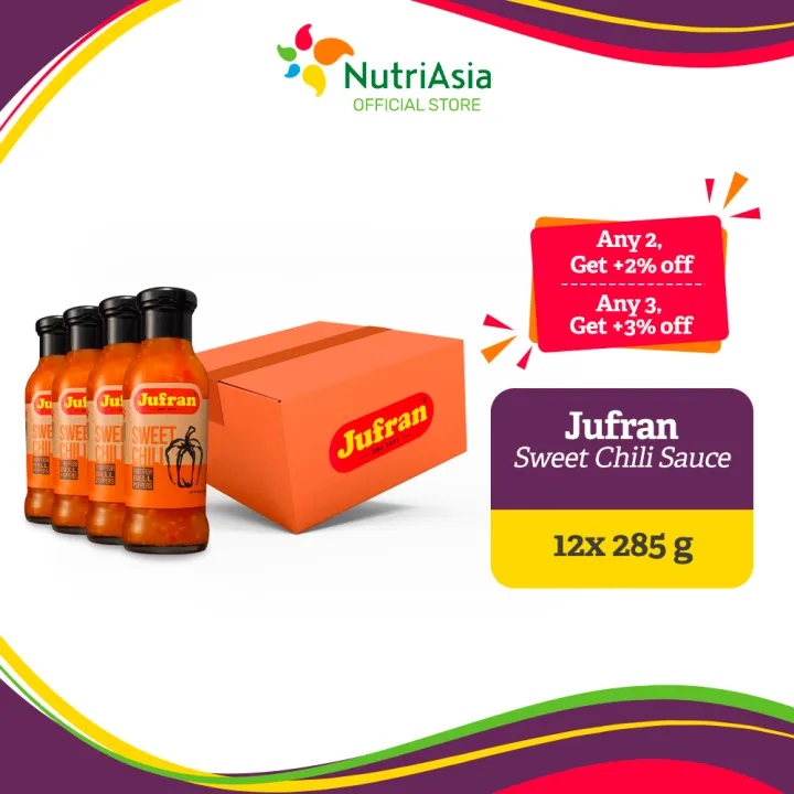 Jufran Sweet Chili Sauce 285 g Bundle of 12 | Lazada PH