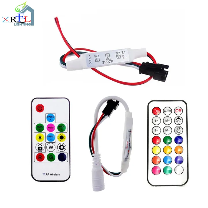Mini 3key RF 14key 21key Led Pixel Strip DC5-24V Light Controller for ...