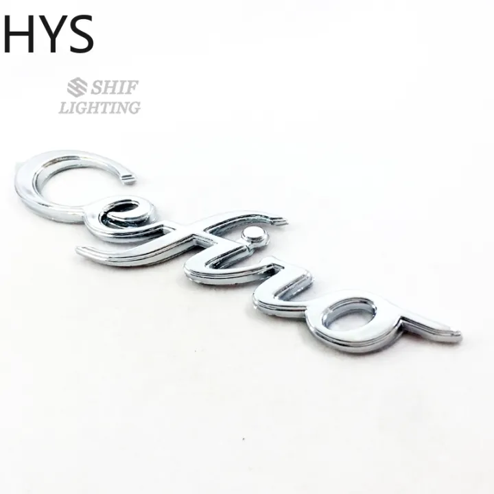 HYS 1 x ABS Chrome Cefiro CEFIRO Logo Letter Car Auto Side Rear Trunk ...