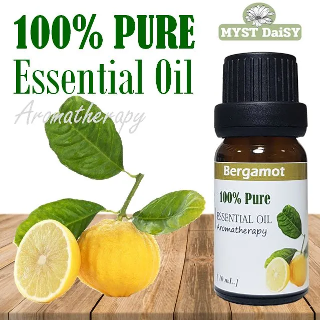 [10 Ml ] 100 Pure Essential Oil น้ำมันหอมระเหยเบอร์กามอท Bergamot
