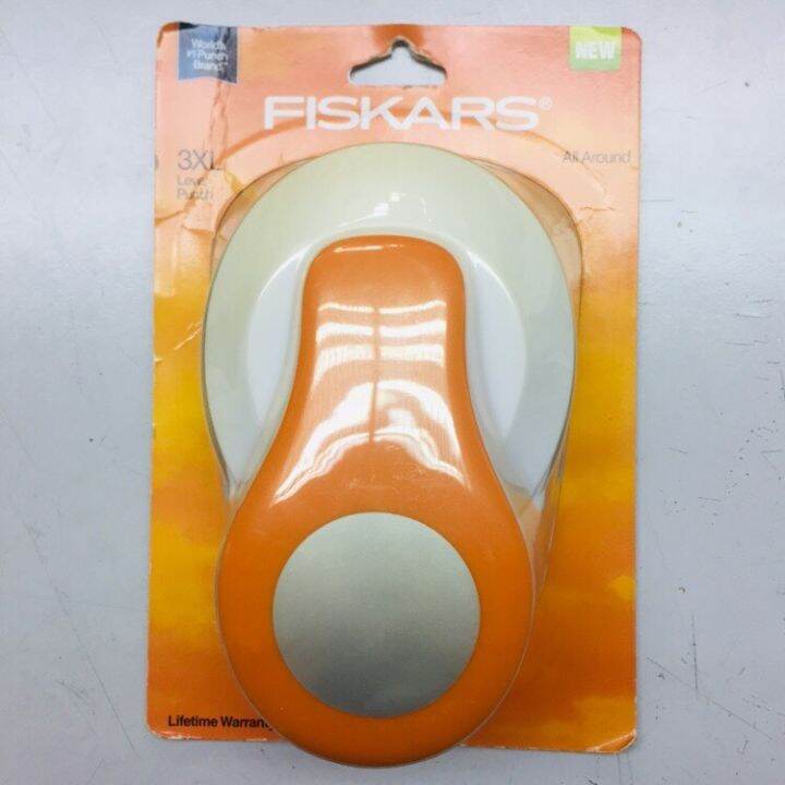 Fiskars Circle, 3XL Lever Punch 3inch/7.6cm | Lazada