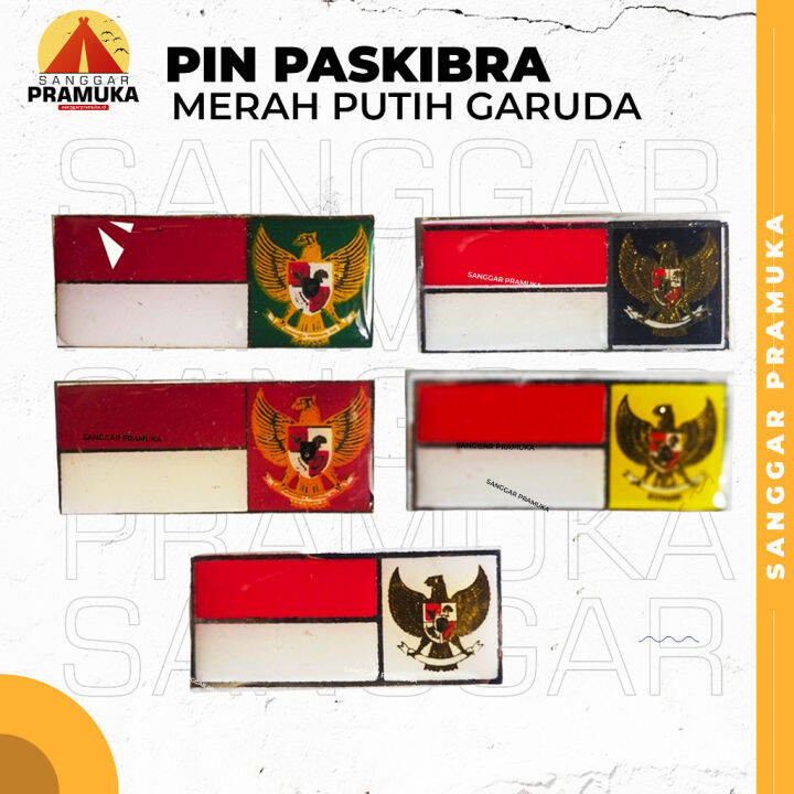 Pin Paskibraka/ Pin Garuda Merah Putih Paskibraka | Lazada Indonesia