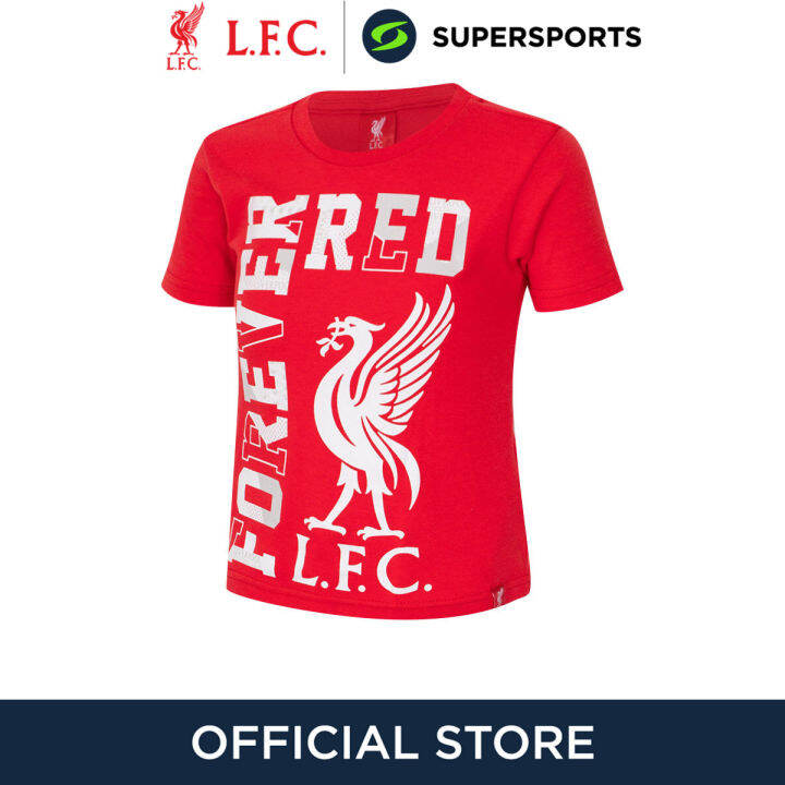 LIVERPOOL FOOTBALL CLUB Forever Red เสื้อยืดเด็กเล็ก | Lazada.co.th