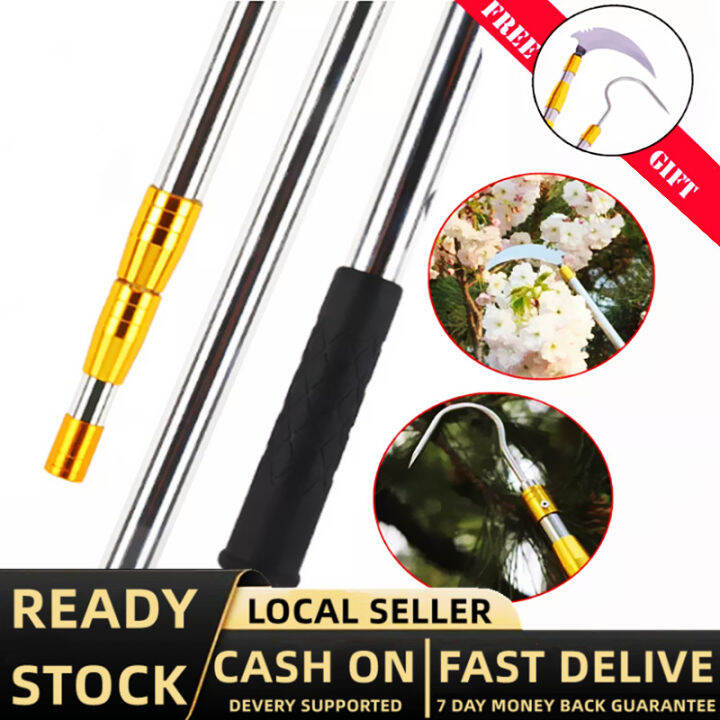 Yoqu Pruning Saw Telescopic Rod for Pruning Multifunctional Stainless ...