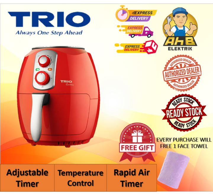 TRIO AIR FRYER 2.6L HEALTHY AIR FRYER TAF-723 ANALOG | Lazada