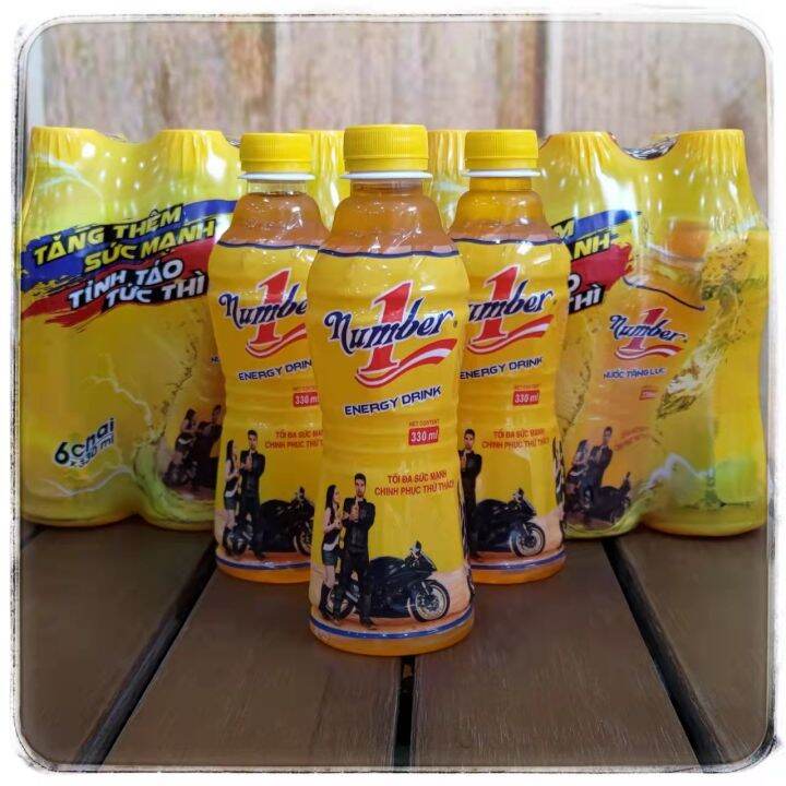 Nuoc Tang Luc Number 1 - Energy Drinks 330ml (1pack 1x6bottle) | Lazada